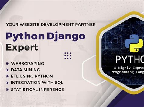 a complete python django flask web application including design upwork