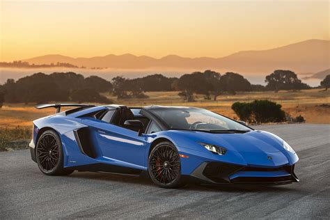 Aventador Lamborghini Lp Roadster Supercar Superveloce