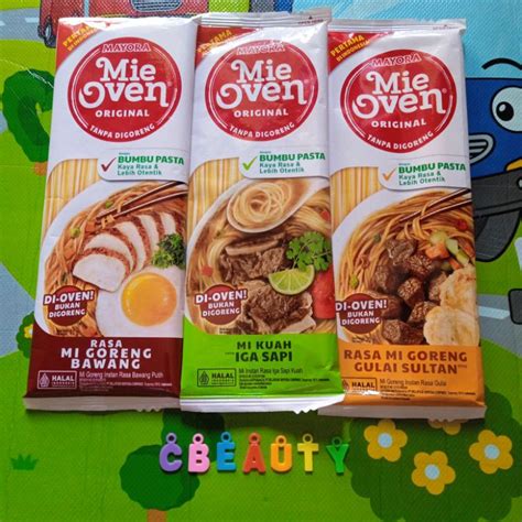 Jual Ready Mie Oven Mayora Mie Goreng Bawang Gulai Sultan Kuah