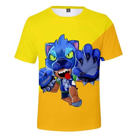 Werewolf Leon Brawl Stars T Shirt Prestige Life