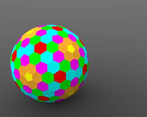 goldberg polyhedron 3d model 3d printable cgtrader