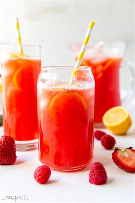 Easy Homemade Pink Lemonade Recipe VIDEO