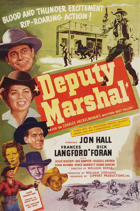 Deputy Marshal película 1949 Tráiler resumen reparto y dónde ver