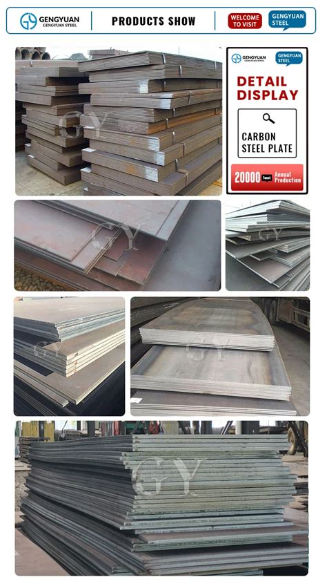 Cold Rolled Astm A36 S355 Carbon Steel Structural Plate 50mm Thick