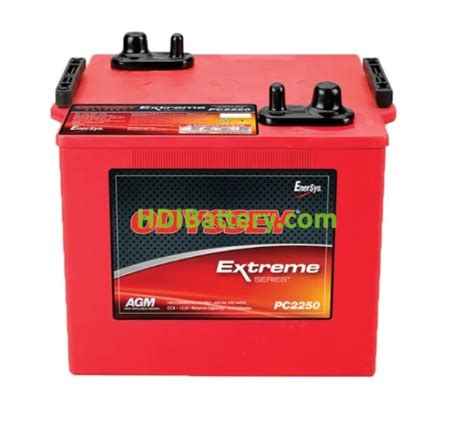 Batería de plomo AGM Odyssey PC2250 ODS AGM6M 12 Voltios 126 Amperios