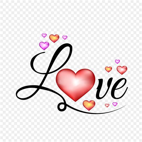 Heart With Love Clipart PNG Images Love Png Transparent With Hearts