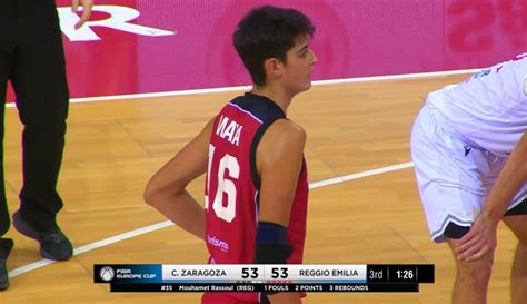 Aday Mara 2 18m debuta con Casademont Zaragoza a sus 16 años