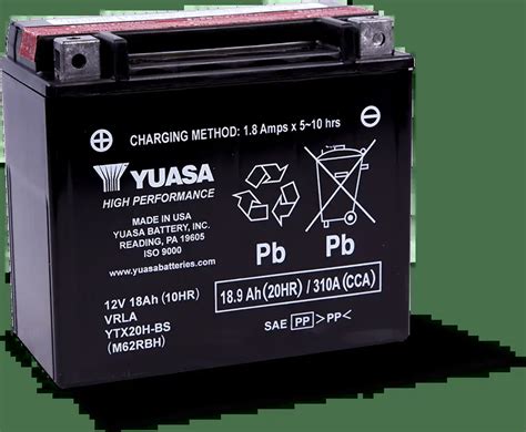 YTX20H BS Yuasa Battery Inc