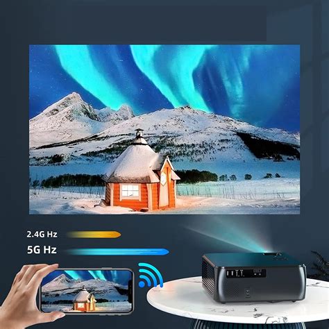 WiFi 5G LED videó projektor Bluetooth 9500 Lumen Full HD 1080P