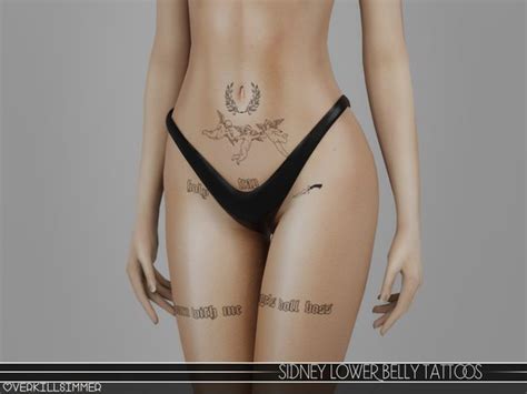 Get More From Overkill Simmer On Patreon Sims Tattoos Sims Body