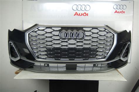 ZDERZAK AUDI SQ3 Q3 83A 83F 2020 2022 S LINE CHROM ZDERZAK AUDI Q3 83A