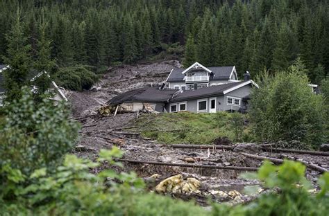 Wo sind Überschwemmungen in Norwegen