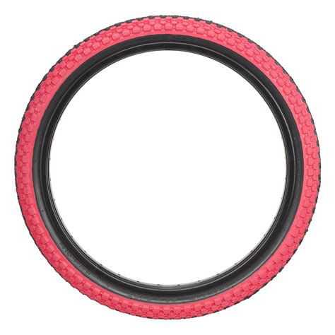 Ciclometa Detalles Llanta Para Bicicleta 20 X 2 125 K905 Negra Con Rojo
