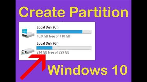 Kasa Hum Apna HDD Ka Partition Kaise Kare In Windows 10 Create
