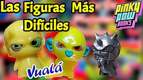 Las Figuras Más Difíciles de Pinky Pow Punk en Vualá Sorpresa YouTube