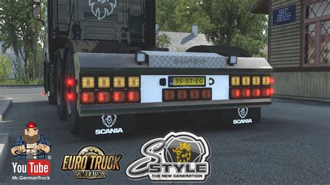 ETS2 DAF XF Holland Style Rear Bumper Euro Truck Simulator 46 OFF