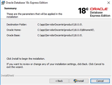 C Mo Instalar Oracle Database C Express Edition Para Windows