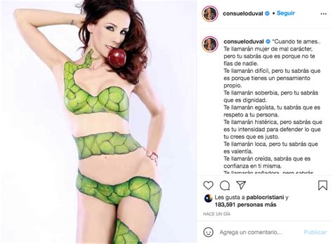 Pecadora Consuelo Duval Se Deja Ver Como Eva En El Para So