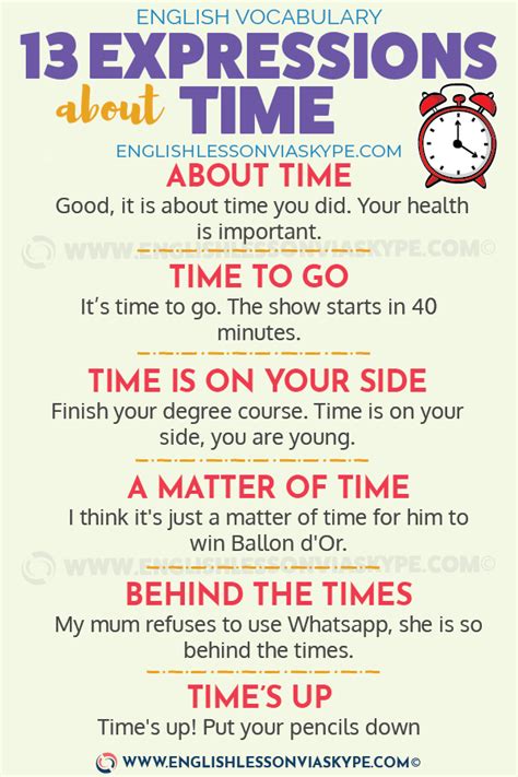 13 English Expressions About TIME Improve Your English Vocabulary