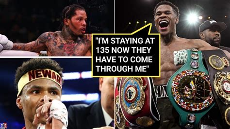 Shocking Devin Haney Sends Shakur Stevenson Gervonta Tank Davis