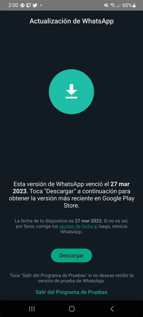 Chris On Twitter Amigo Que Onda Con El WhatsApp No Me Deja Entrar
