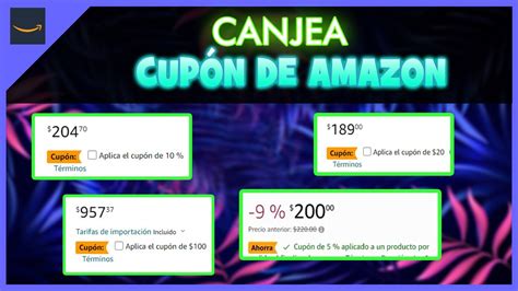 Cómo CANJEAR los CUPONES de Amazon YouTube