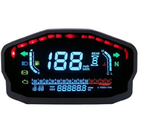 UNIWERSALNY LICZNIK MOTOCYKL QUAD CYFROWY LCD 11995474316 Oficjalne