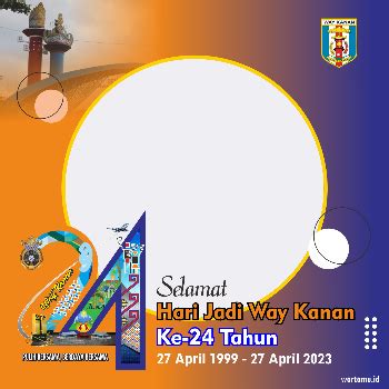 10 Link Twibbon Hari Jadi Kabupaten Way Kanan Ke 24 27 April 2023