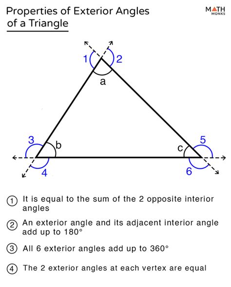 Triangle Exterior Angles Theorem At Ester Jones Blog