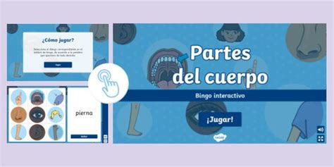 Bingo Interactivo Partes Del Cuerpo Teacher Made Twinkl Descubra