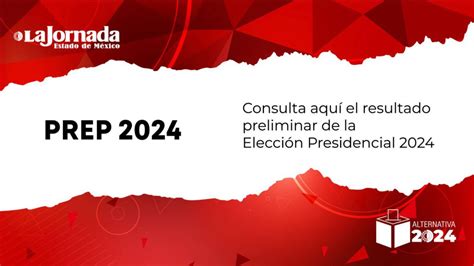 PREP 2024 Resultados preliminares de la elección presidencial