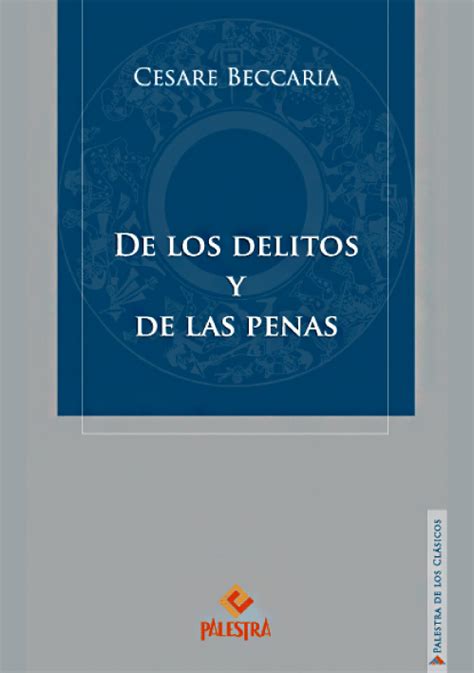 DE LOS DELITOS Y DE LAS PENAS tapa dura Librería Juridica Legales
