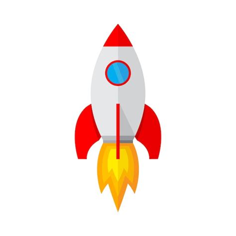 Icono De Nave Espacial De Color En Dise O Plano Icono De Nave Espacial