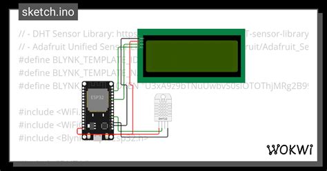 Sensor Dht Wokwi Esp32 Stm32 Arduino Simulator