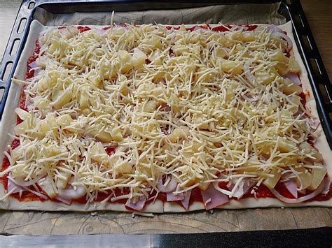 Pizza Hawaii Von Minnieh Chefkoch De