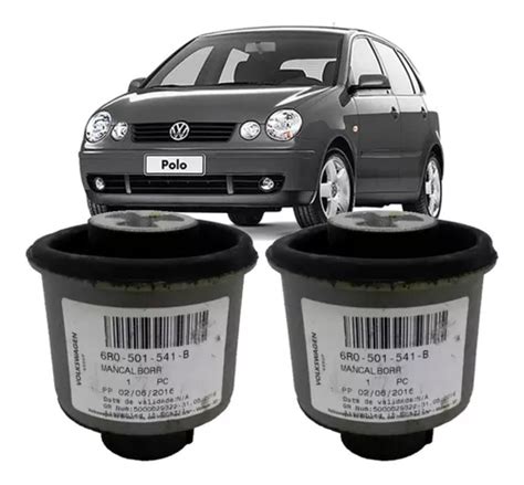 Par Bucha Eixo Traseiro Golf Todos Audi A3 Fox Polo Bora Frete grátis