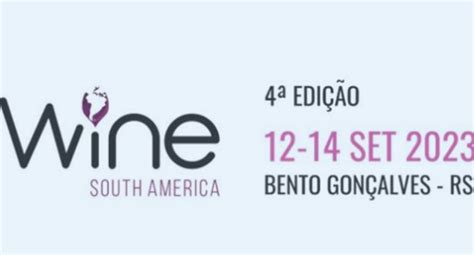 Wine South America 2023 será em setembro veja mais detalhes