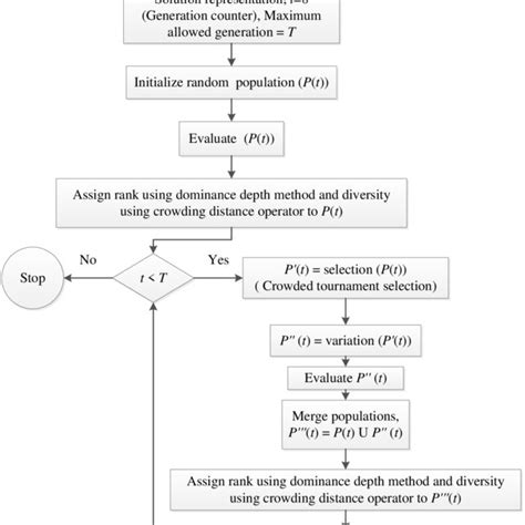 flow chart of the nsga ii algorithm download scientific diagram