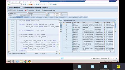 SAP ABAP Debugging Part 1 YouTube
