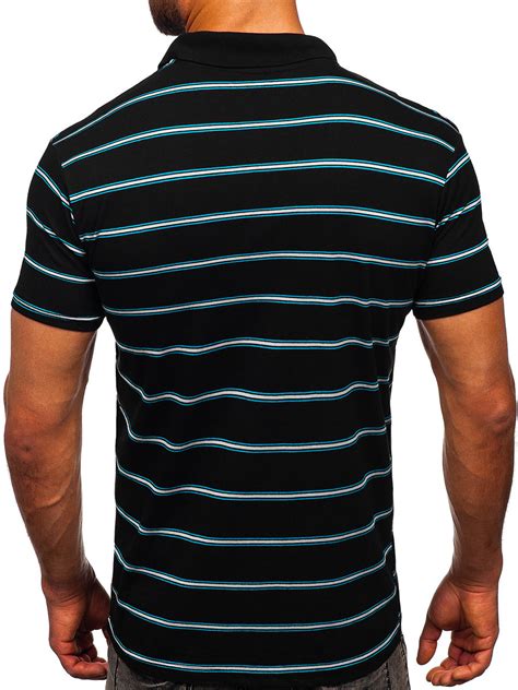 Camiseta Polo De Manga Corta Para Hombre Negro Bolf 14954 NEGRO