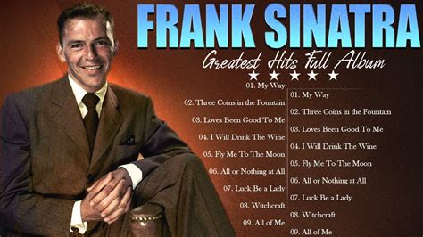 Greatest Hits Frank Sinatra Songs Collection Top Hits Frank Sinatra