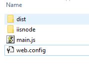Node Js Error In Hosting Angular Universal In IIS Iisnode