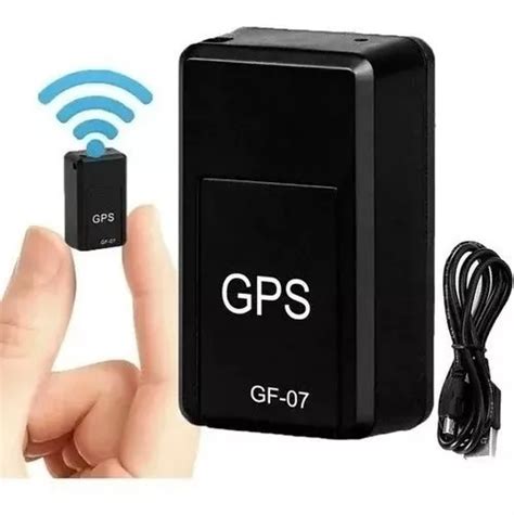 Mini Localizador Rastreador Gps Auto Tracker Gf Color Negro Cuotas