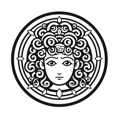 Magical Medusa Coloring Coloring Page