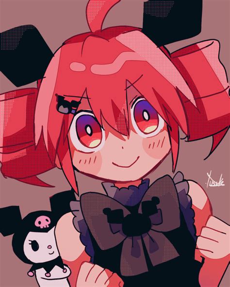 Kasane Teto And Kuromi Utau And 2 More Drawn By Yuusuke Kun Danbooru