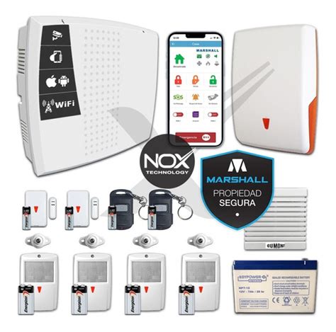 Kit Alarma Inalámbrica Marshall Ip Wifi Sirena Casa Oferta Web Electro