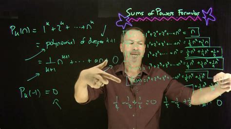 sums of powers formulas youtube