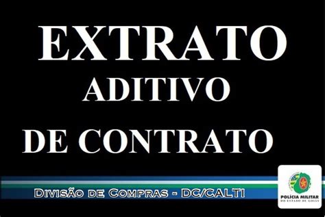 EXTRATO DO 1º ADITIVO AO CONTRATO Nº 39 2022 PM Polícia Militar do