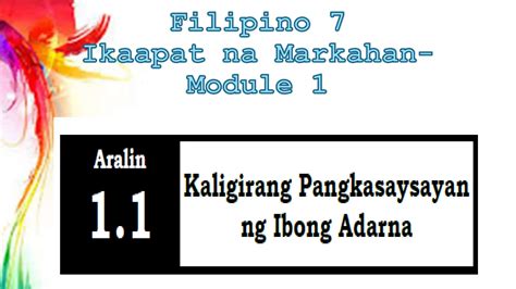 Filipino Quarter Four Power Point On Ibong Adarna Ppt