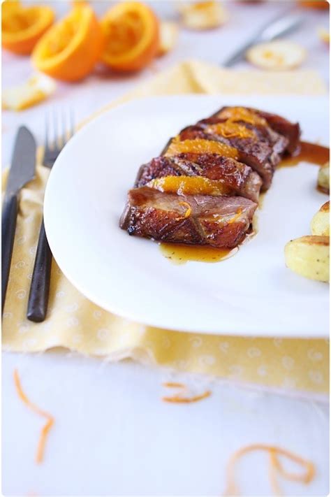Magret de canard à l orange chefNini